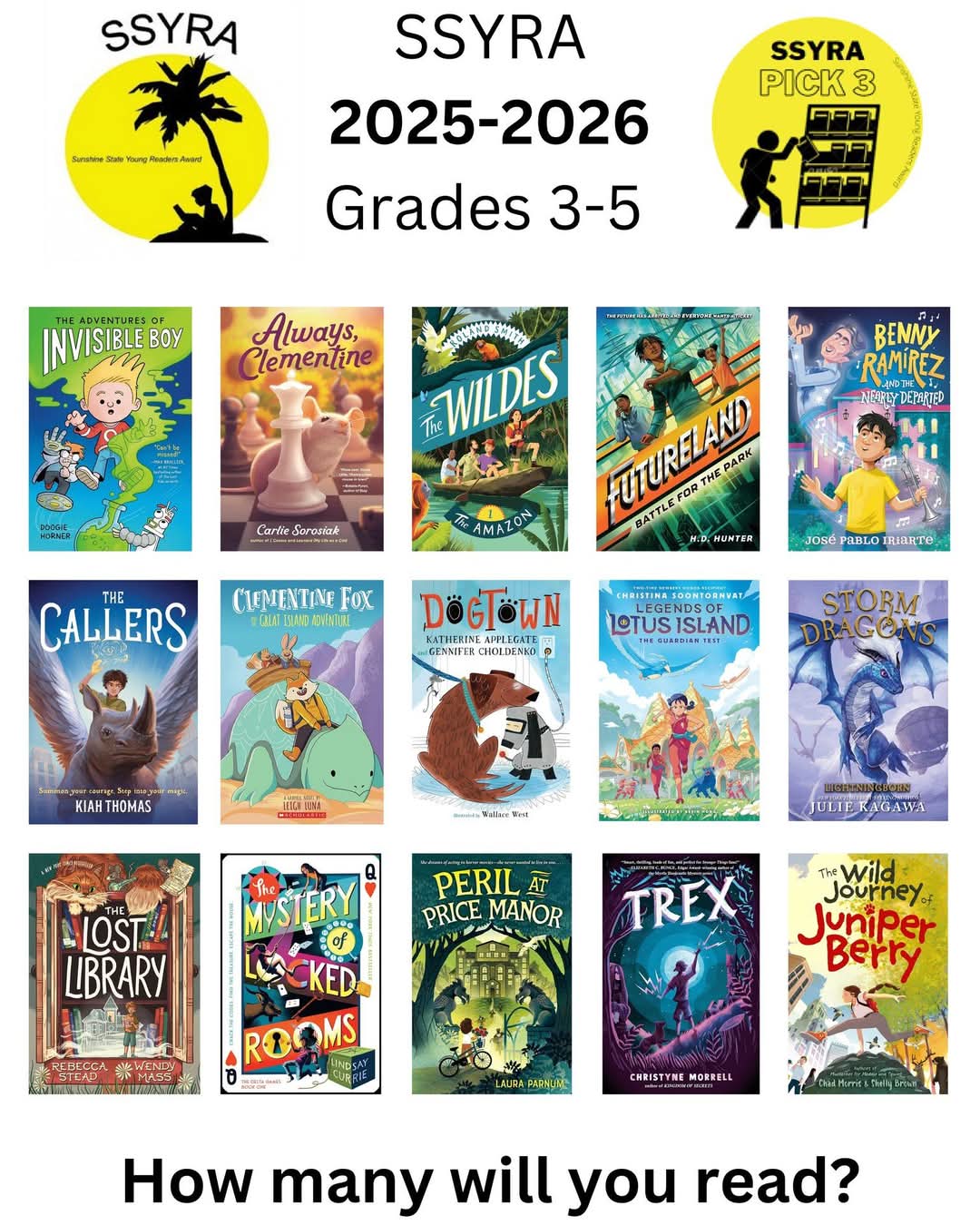 Sunshine State Book Program 2025-26 – Media Center